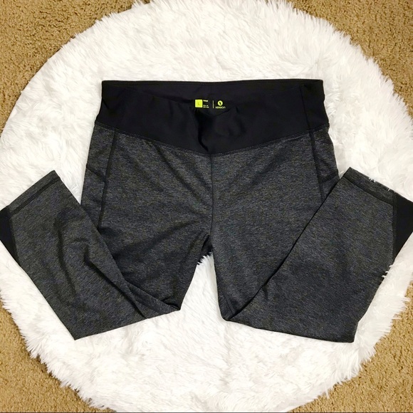 Xersion | Pants & Jumpsuits | Xersion Large Black Mid Rise Fitted ...